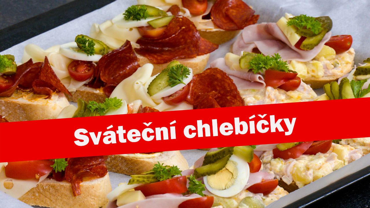 Sváteční chlebíčky recept podle Jiřího Babici | Stream