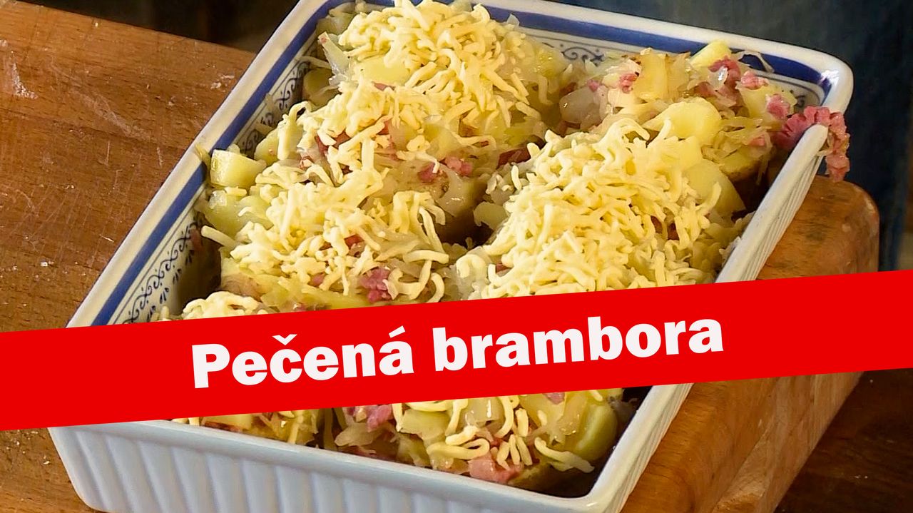 Zapečená brambora s uzeným a zelím | Babica | Rychlé recepty | Stream