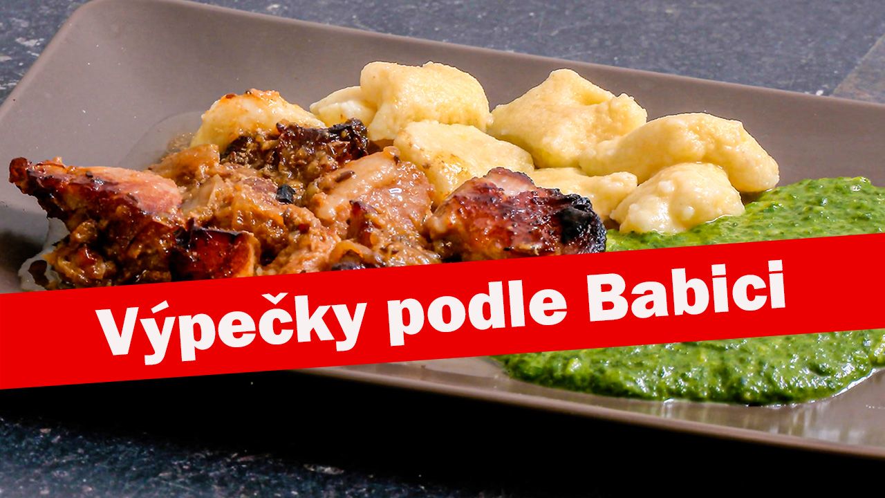 Vepřové výpečky a špenát recept podle Jiřího Babici | Stream